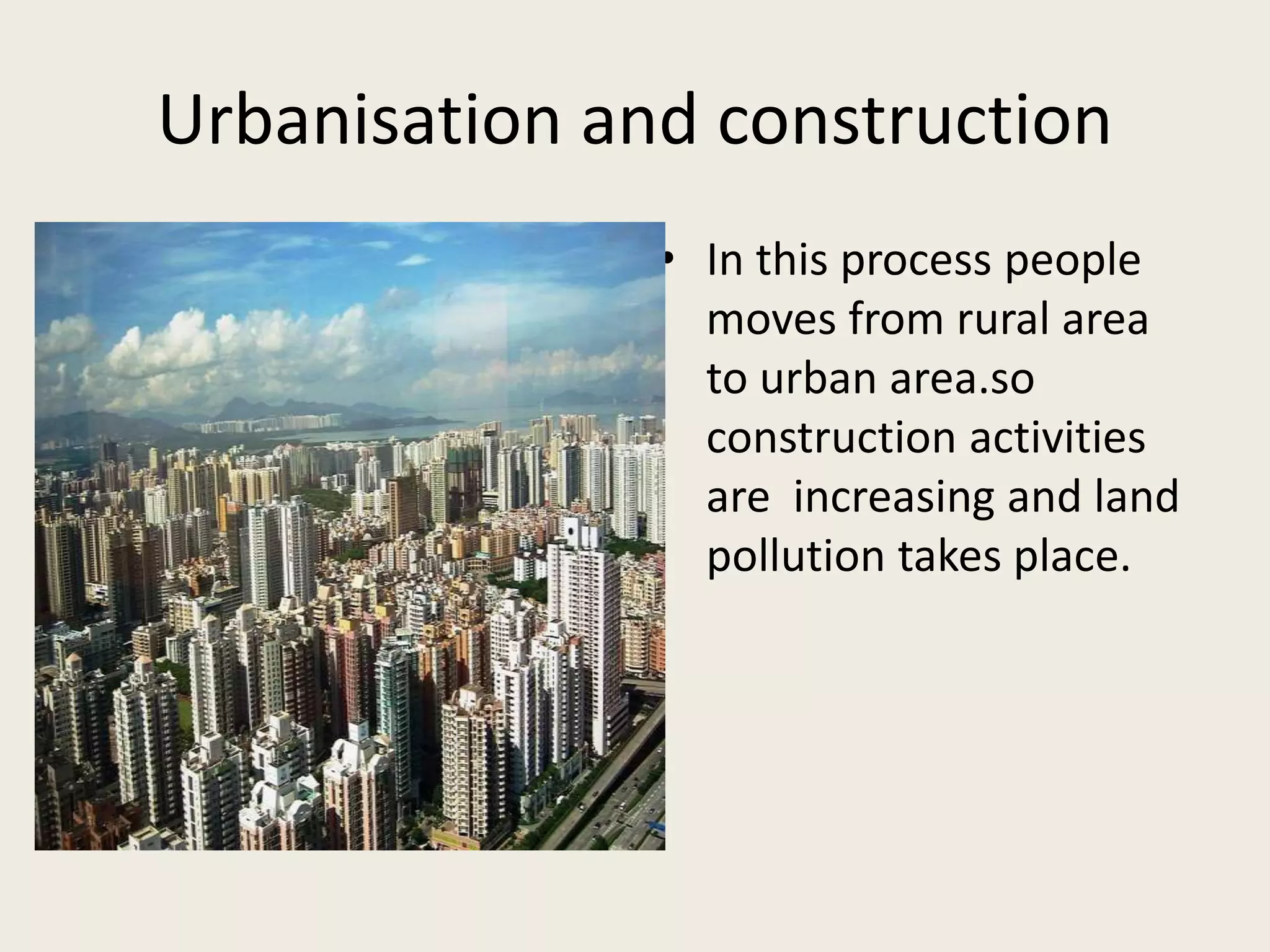 Land Pollution - Causes, Effects & Solution | PPTX