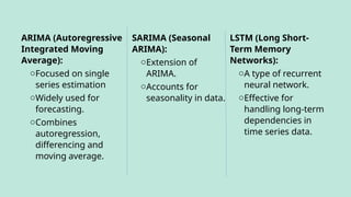 Presentation On Time Series Analysis in Mechine Learning | PPTX