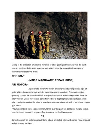 training report at hindustan copper limited | DOCX