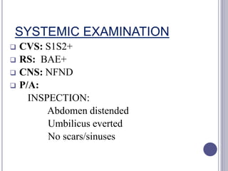 MAHI CLINICAL CASE ON ALCOHOLIC LIVER DISEASE | PPT