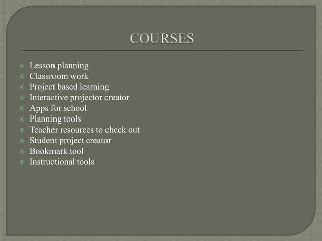 Lesson path courses | PPT