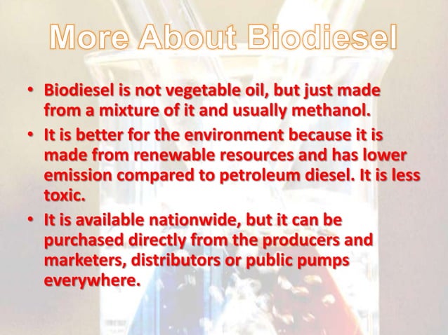 Production of Biodiesel | PPTX