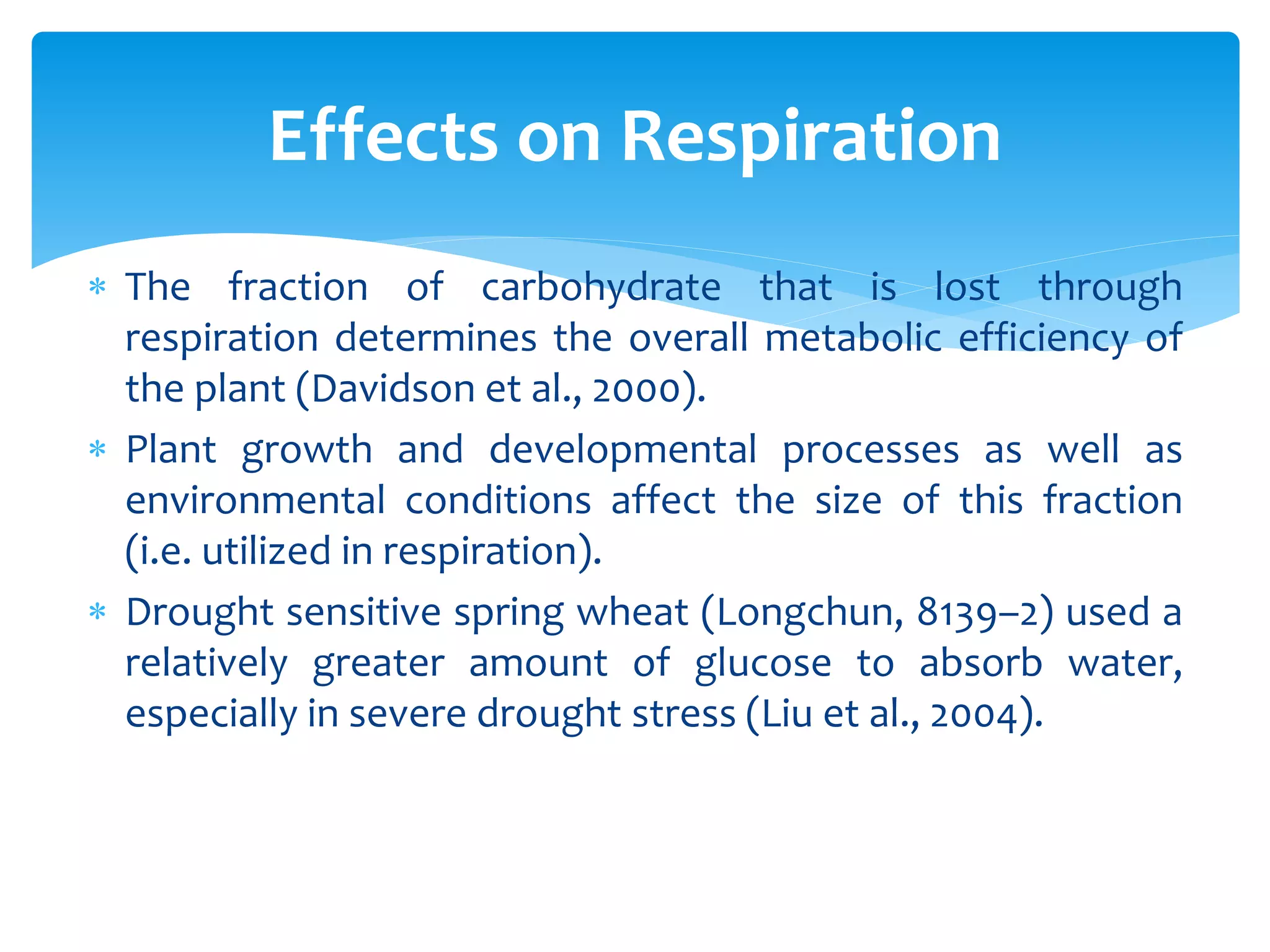 plant drought effects, mechanisms and management | PPTX