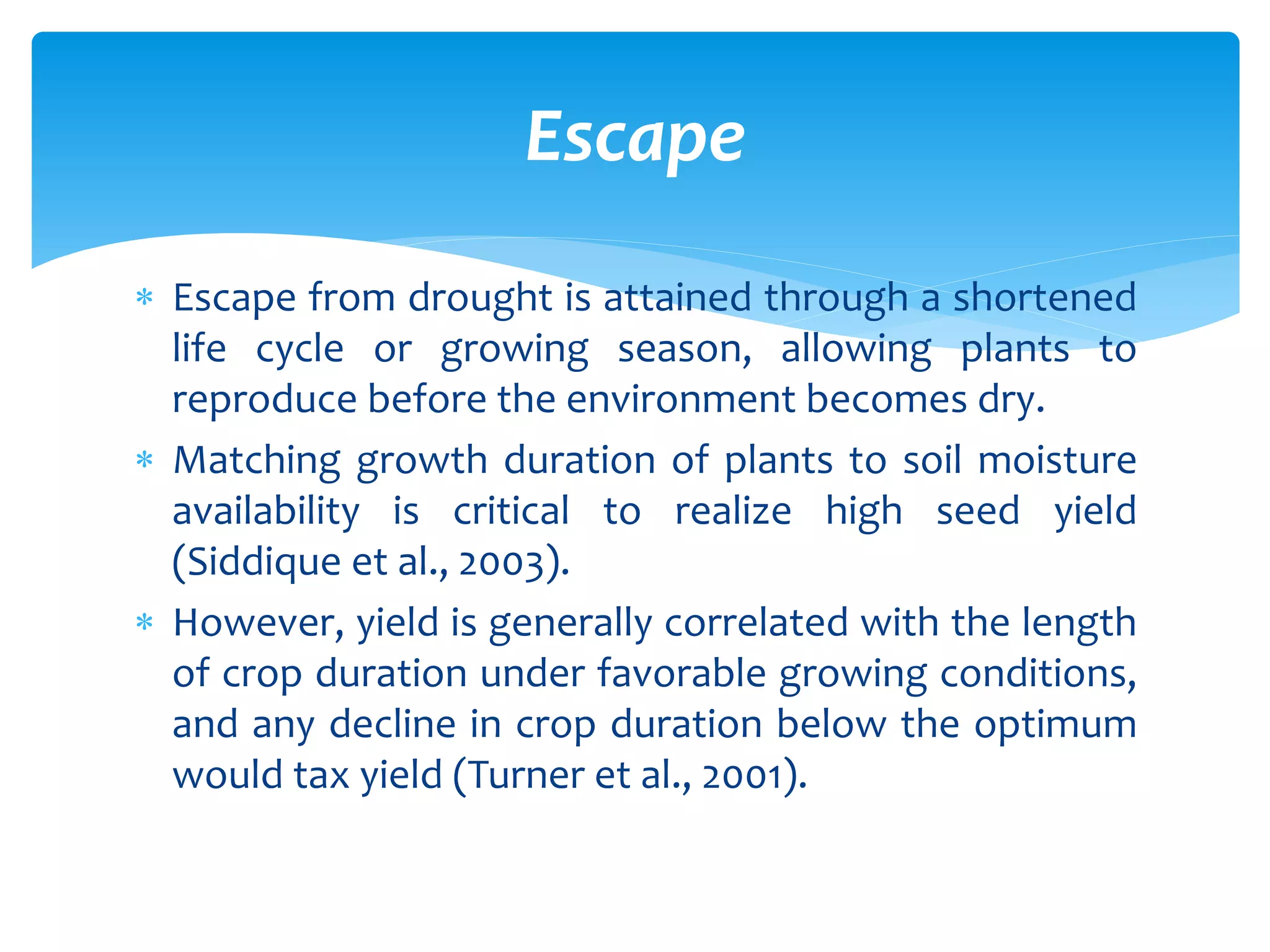 plant drought effects, mechanisms and management | PPTX