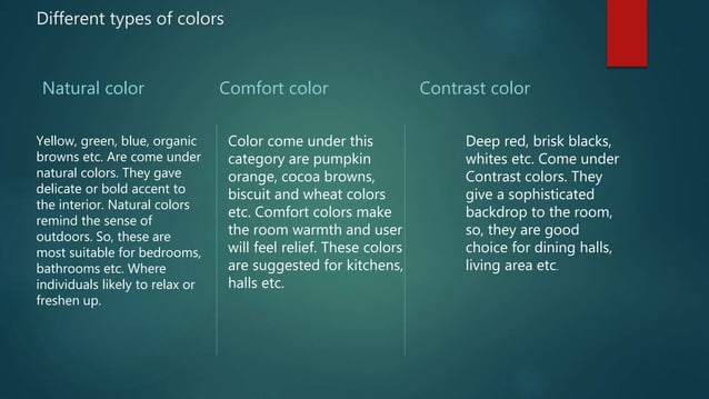 Mahima chaudhary , interior design | PPTX | Interior Decorating | Home ...