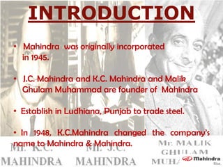 Mahindra & mahindra | PDF