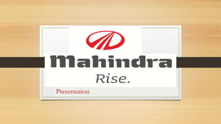 Mahindra | PPT