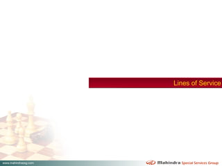 Mahindra Special Services Group - Services | PPT