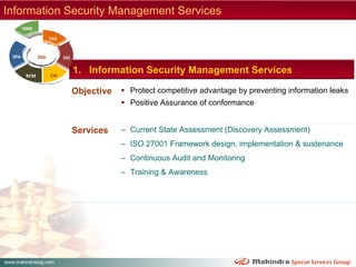 Mahindra Special Services Group - Services | PPT