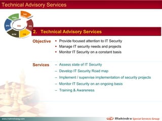Mahindra Special Services Group - Services | PPT