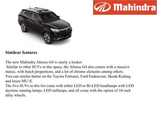Mahindra Alturas | PPT