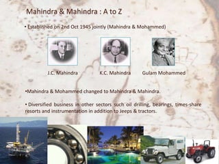 Mahindra and mahindra strategy | PPTX