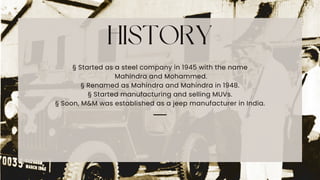 Mahindra | PPT