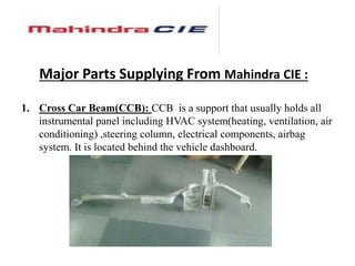 Mahindra cie automotive lmt | PPTX