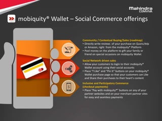 mobiquity®Wallet Social Payments | PPTX