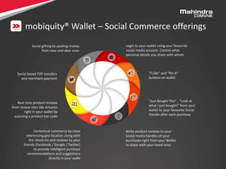 mobiquity®Wallet Social Payments | PPTX