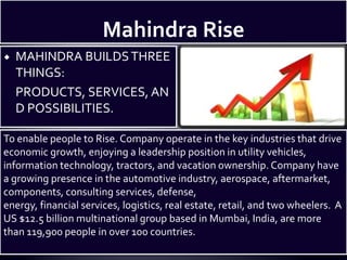 Mahindra kinetic | PPTX