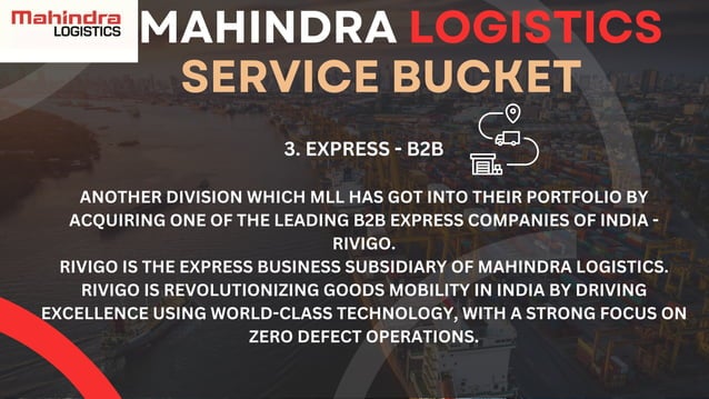 Mahindra logistics | PDF | Logistics and Transportation Industry ...