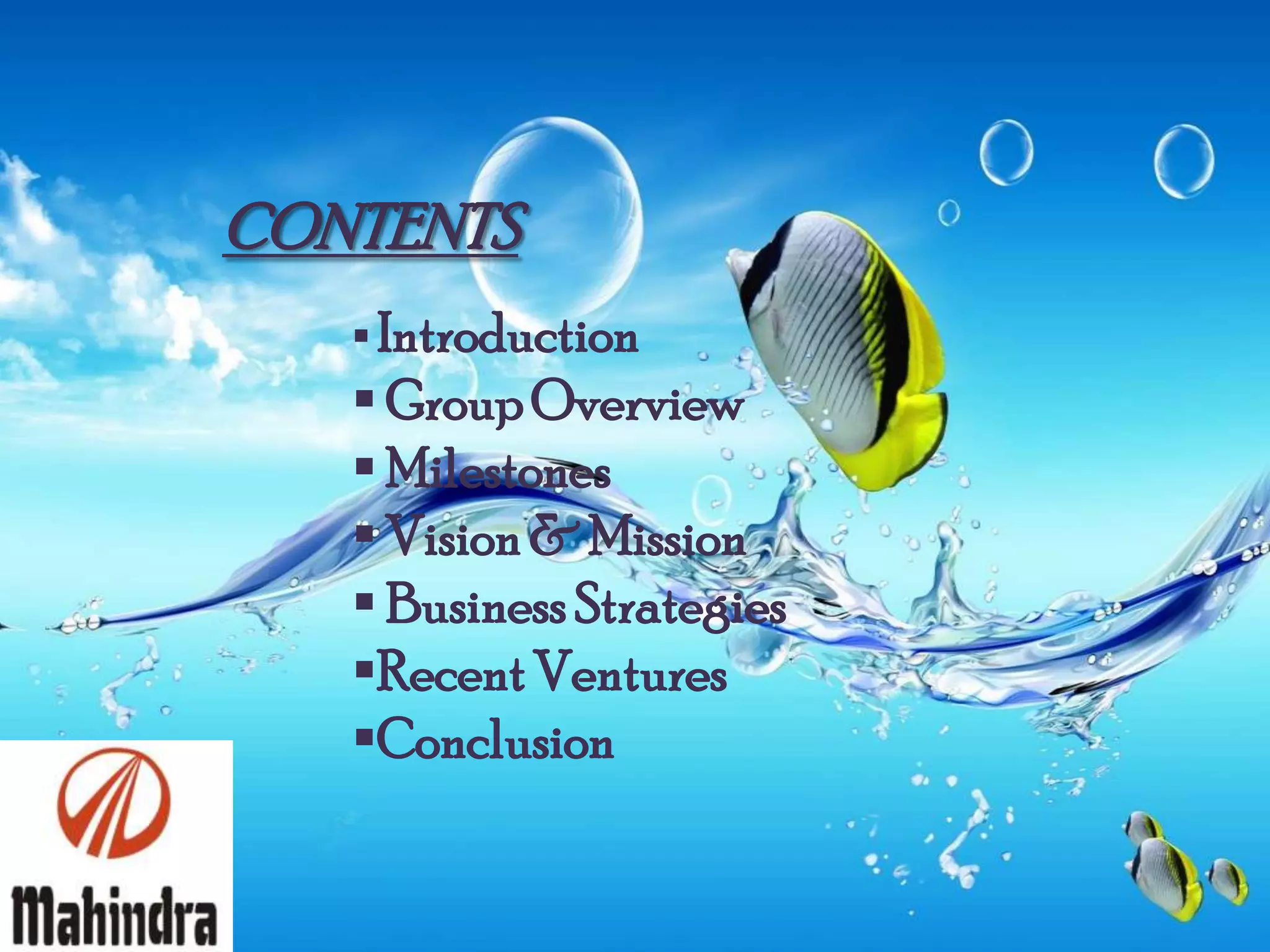 Mahindra & mahindra | PPT