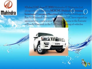 Mahindra & mahindra | PPTX