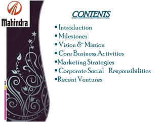 Mahindra & mahindra | PPTX