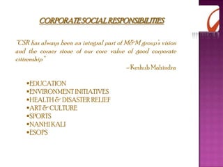 Mahindra & mahindra | PPTX