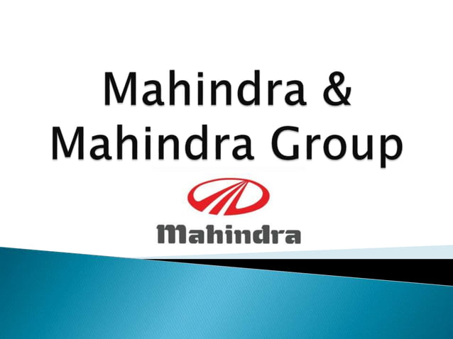 Mahindra ppt | PPT