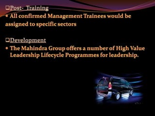 Mahindra project | PPTX