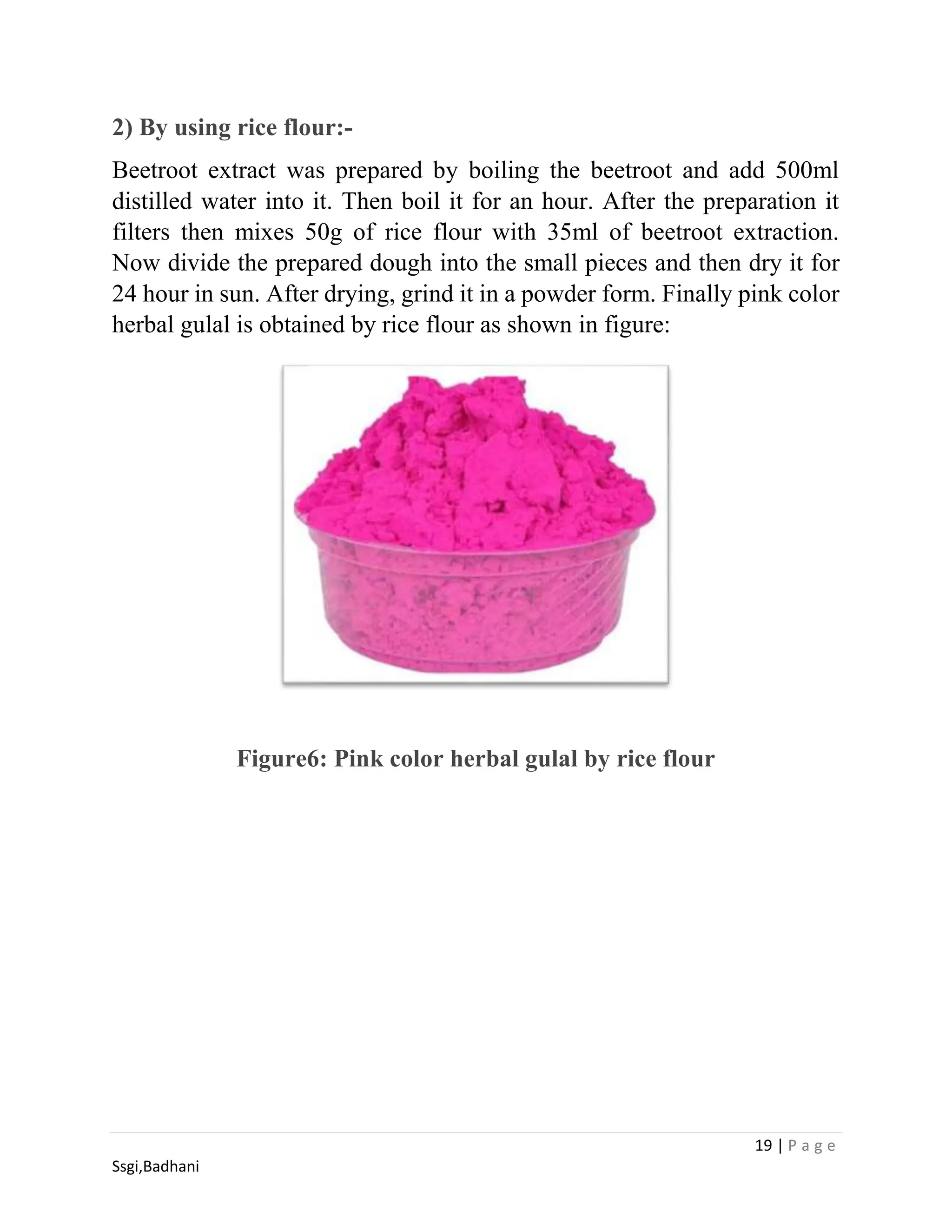 Extraction Of Natural Dye From Beetroot (Beta Vulgaris) And Preparation ...