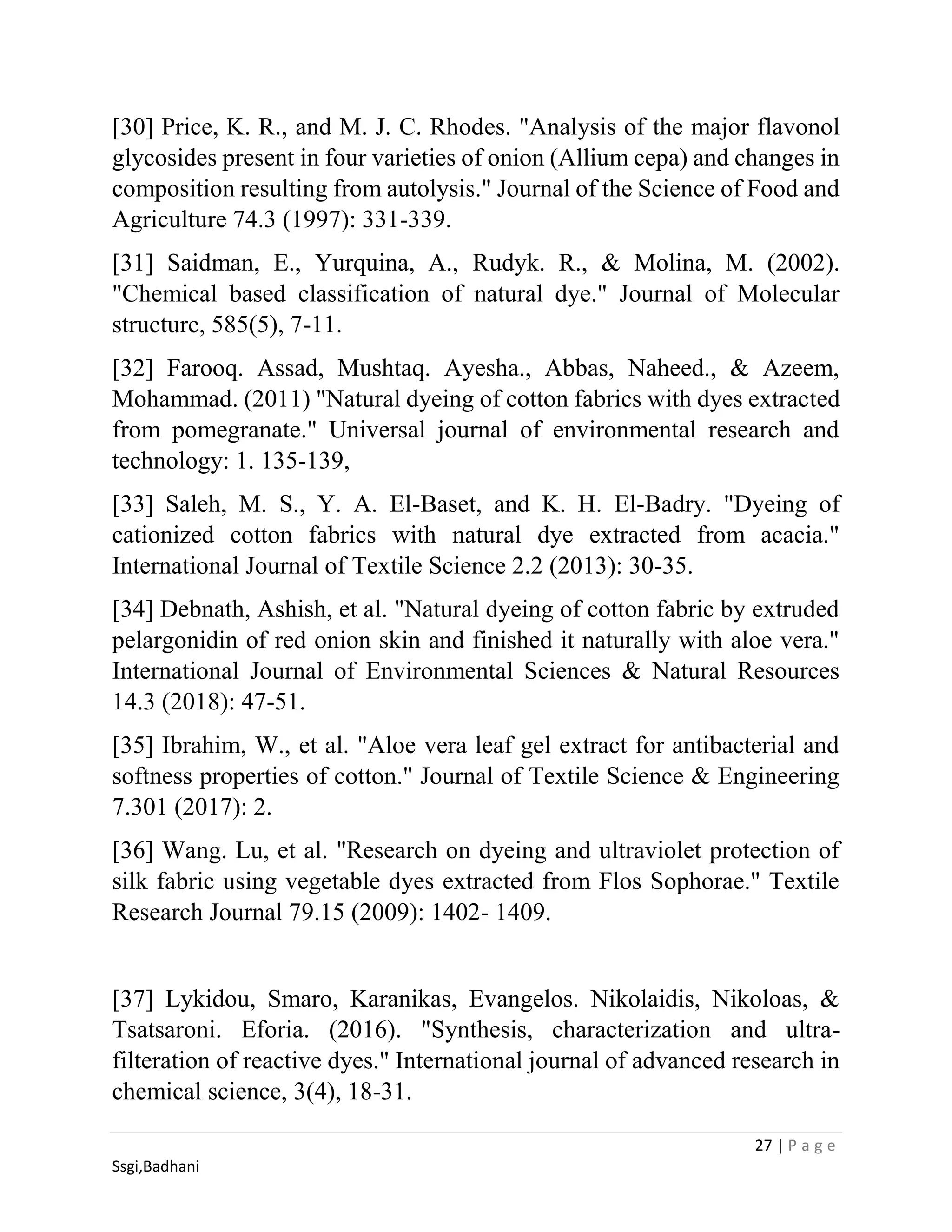 Extraction Of Natural Dye From Beetroot (Beta Vulgaris) And Preparation ...