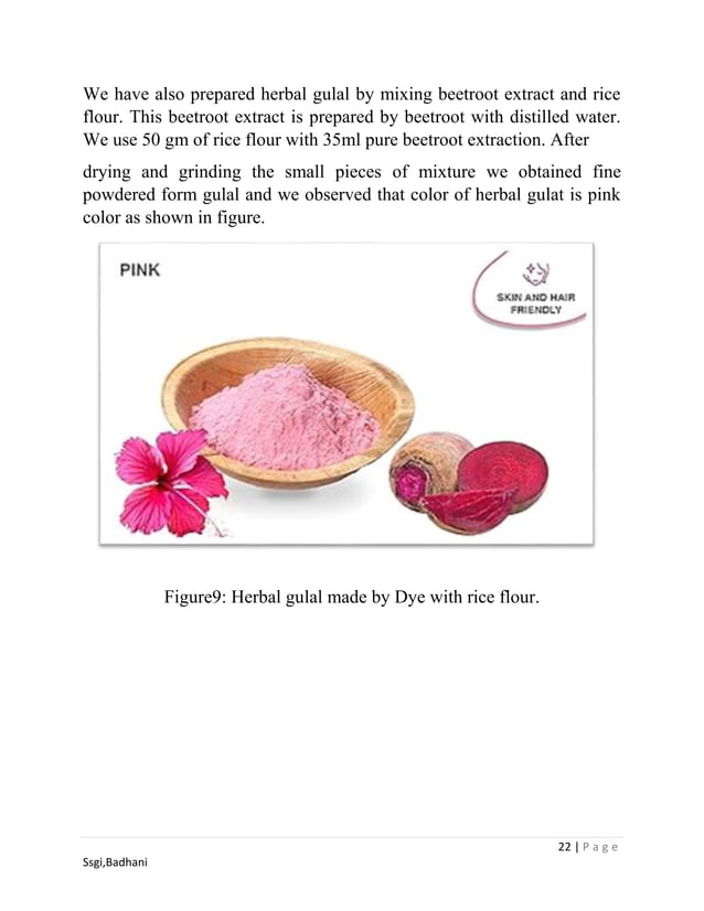 Extraction Of Natural Dye From Beetroot (Beta Vulgaris) And Preparation ...