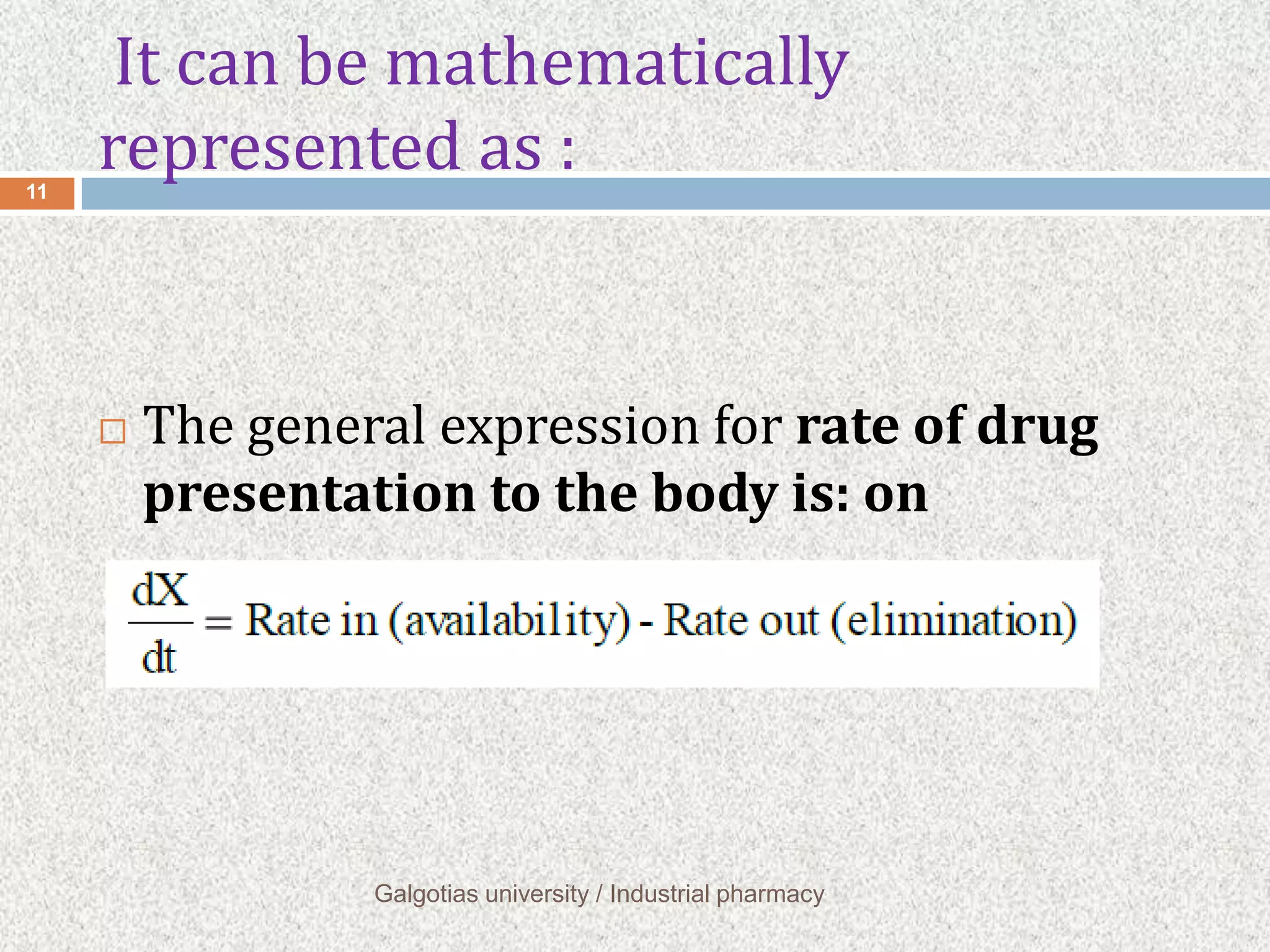 one compartment model ppt | PPTX