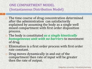 one compartment model ppt | PPTX