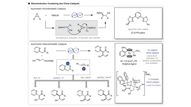Multimetallic catalysis in organic synthesis .pptx