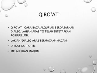 MAHIR MEMBACA AL QU’RAN.pptx