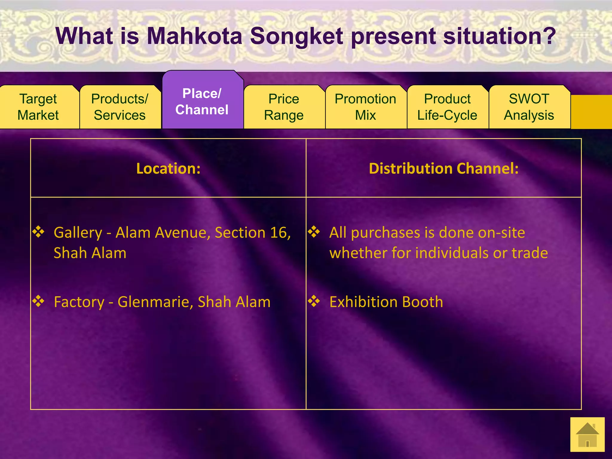 Mahkota songket ppt. | PPT