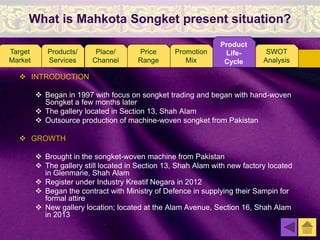 Mahkota songket ppt. | PPT