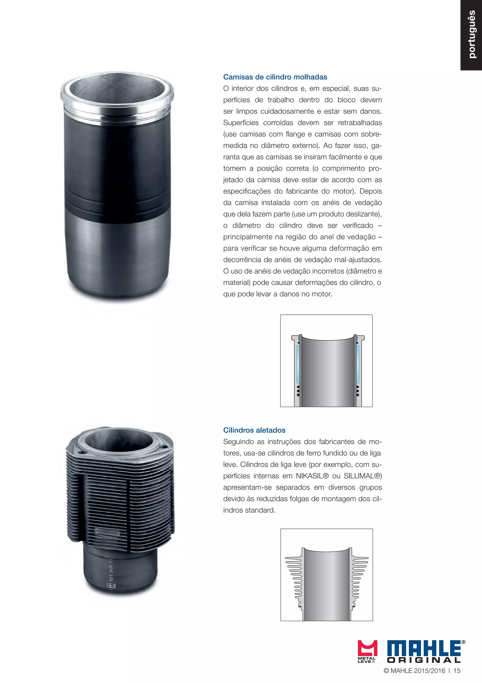 Mahle metal leve catalogo de pistoes,camisas,kits e bronzinas 2015 2016 ...