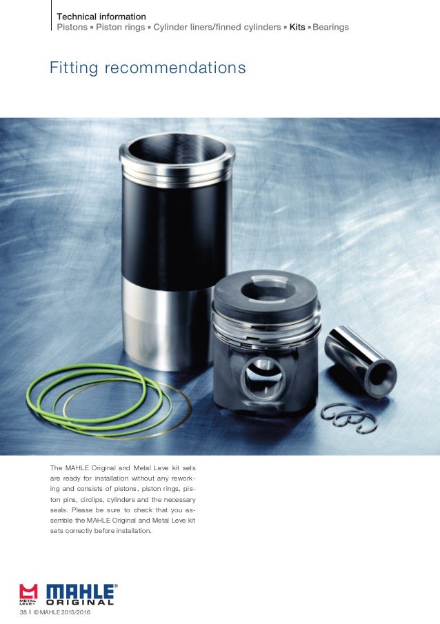 Mahle metal leve catalogo de pistoes,camisas,kits e bronzinas 2015 20…