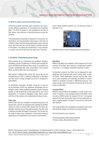 Mahle Newsletter Edition4 2010 | PDF