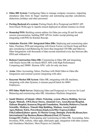 Mahmoud alaa (senior-odoo-developer&integrator) | PDF