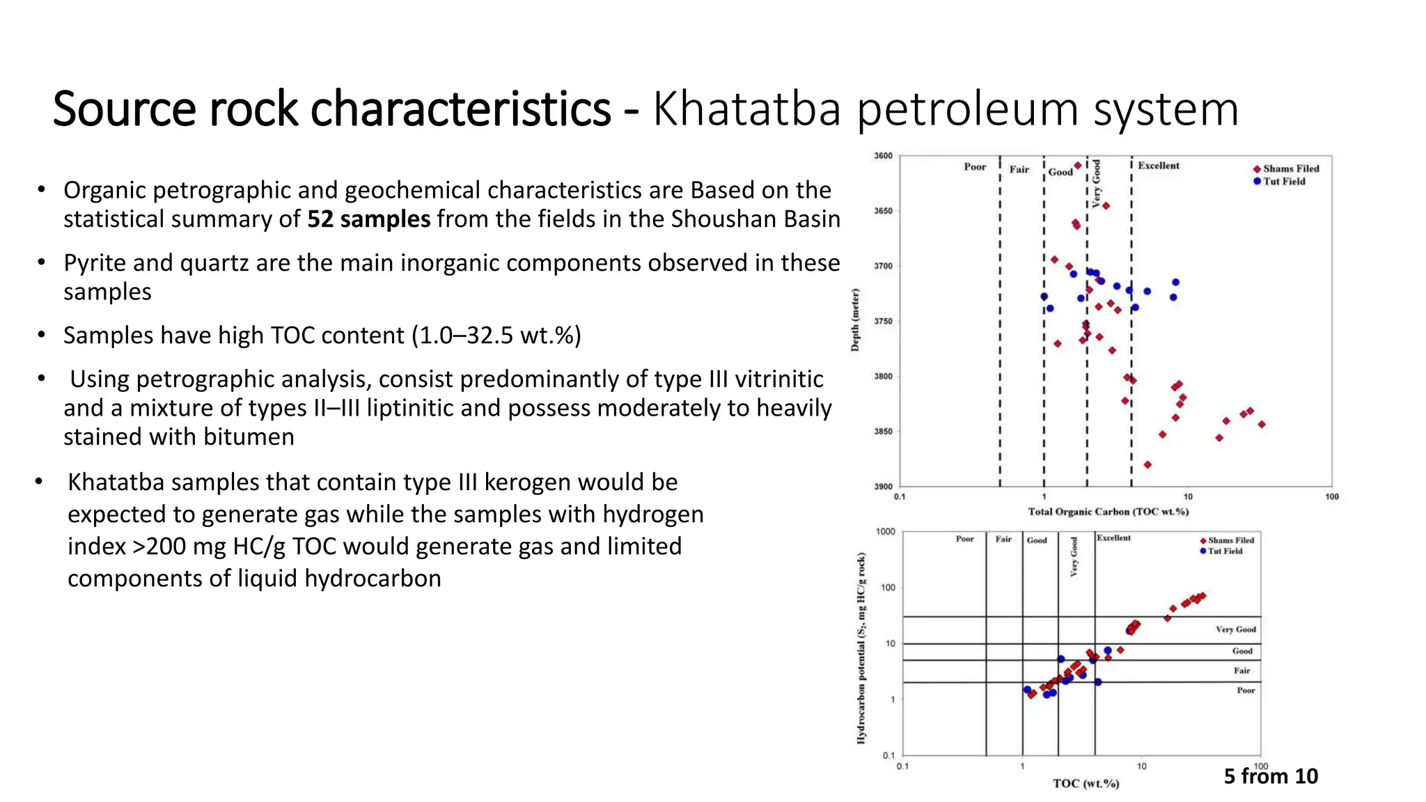 Khatatba Petroleum System in Shoushan Basin - Case Study | PPTX