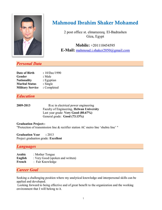 My CV | PDF