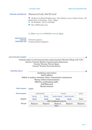 Mahmoud lotfy | PDF