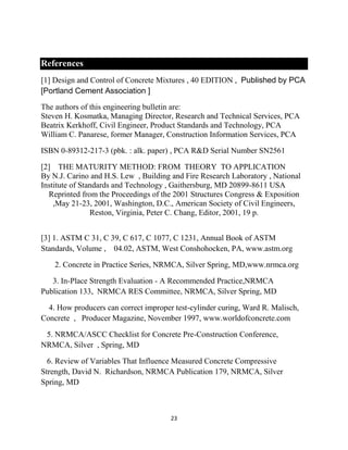 Concrete Compressive Strength | PDF