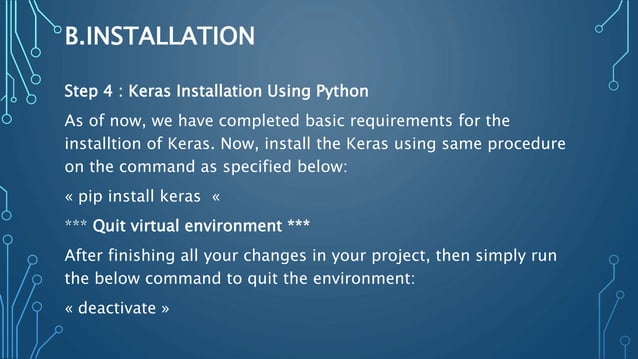 KERAS Python Tutorial | PPTX