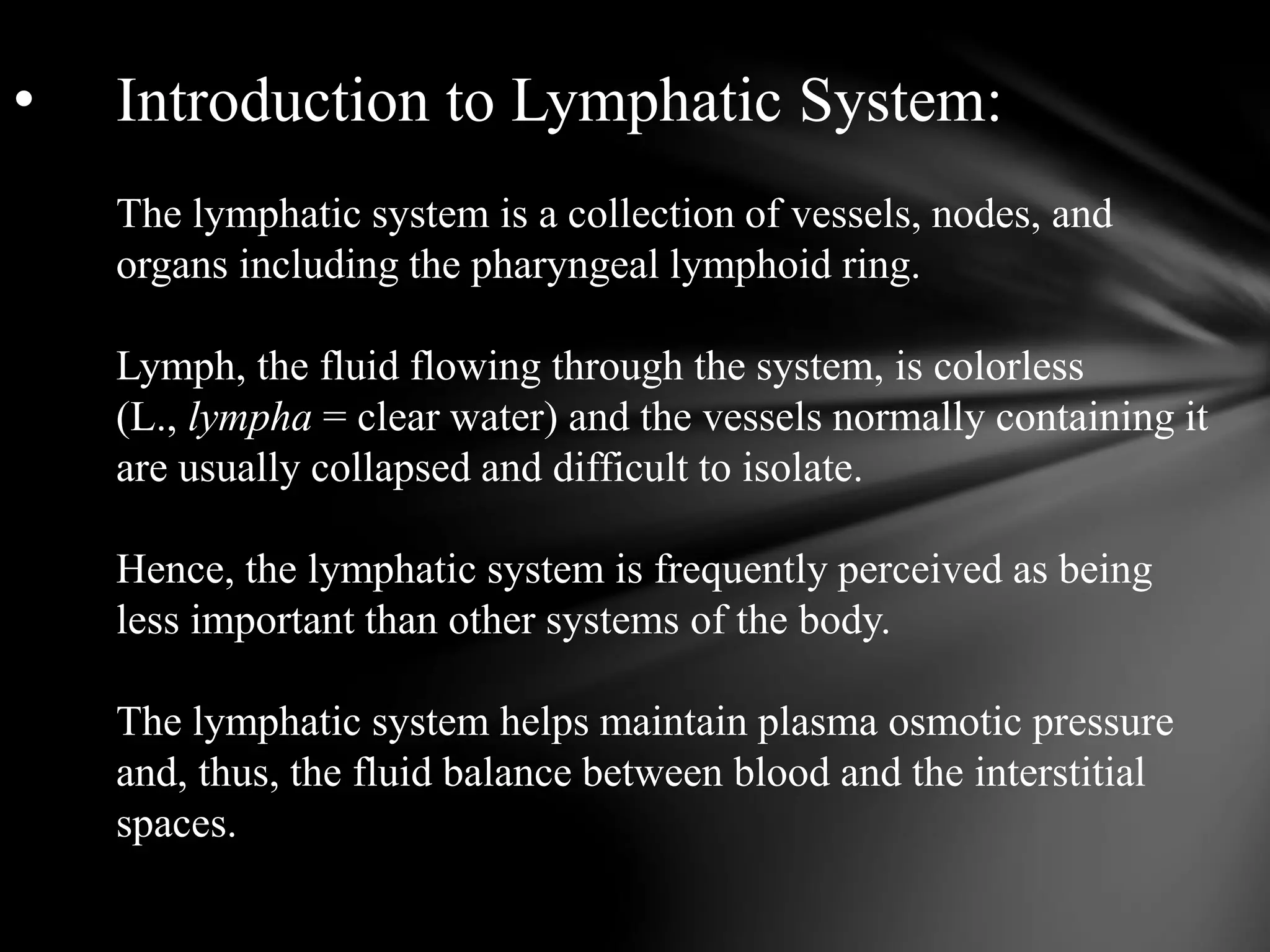 Lymphatic System | PPTX