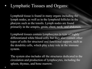 Lymphatic System | PPTX