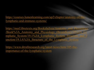 Lymphatic System | PPTX
