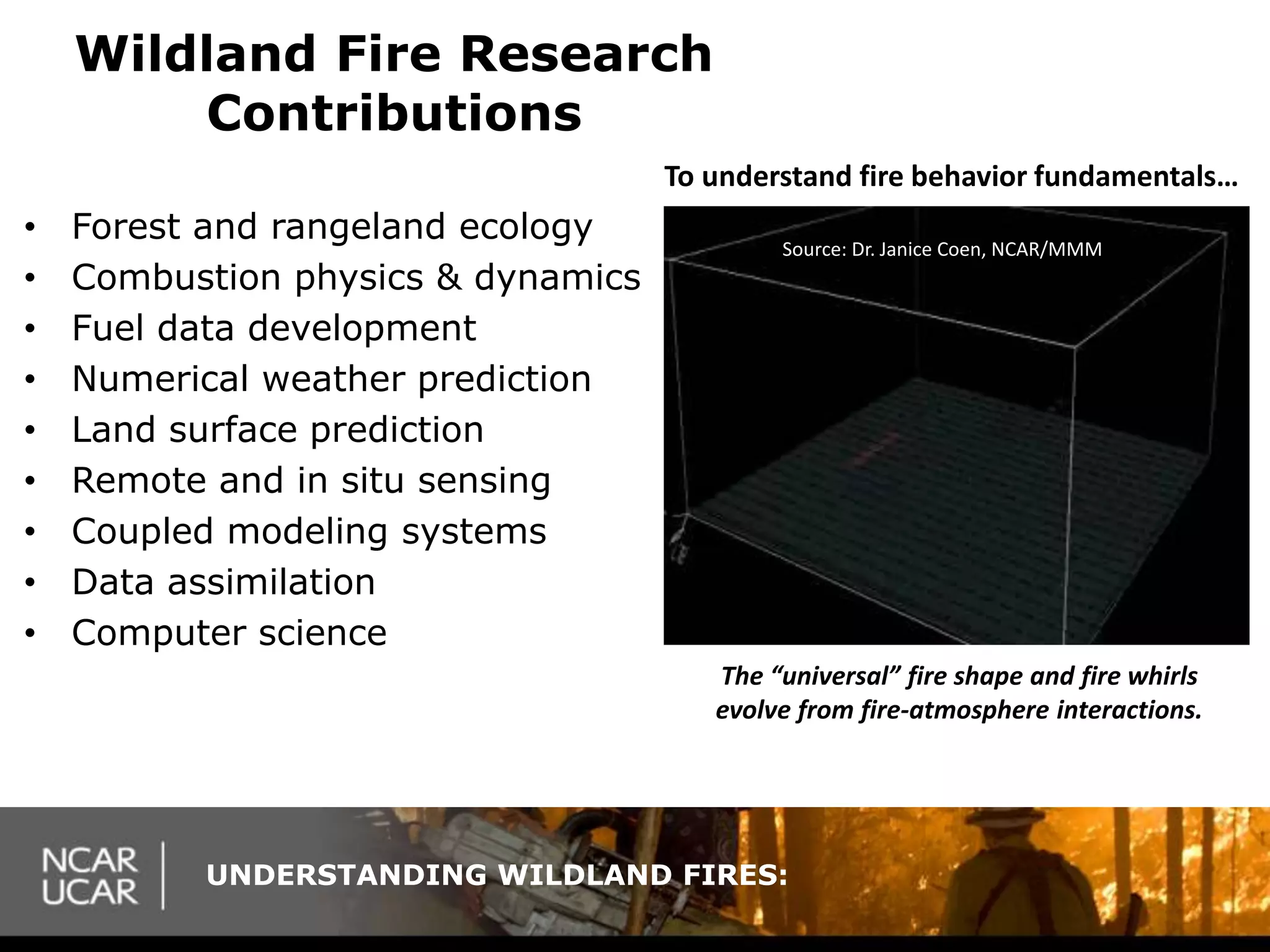 Decision Support for Wildland Fire Management | PPTX
